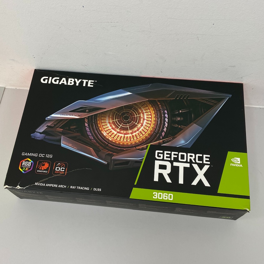 Used gigabyte GIGABYTE NVIDIA GeForce RTX 3060 GAMING OC 12GB GDDR6 ...